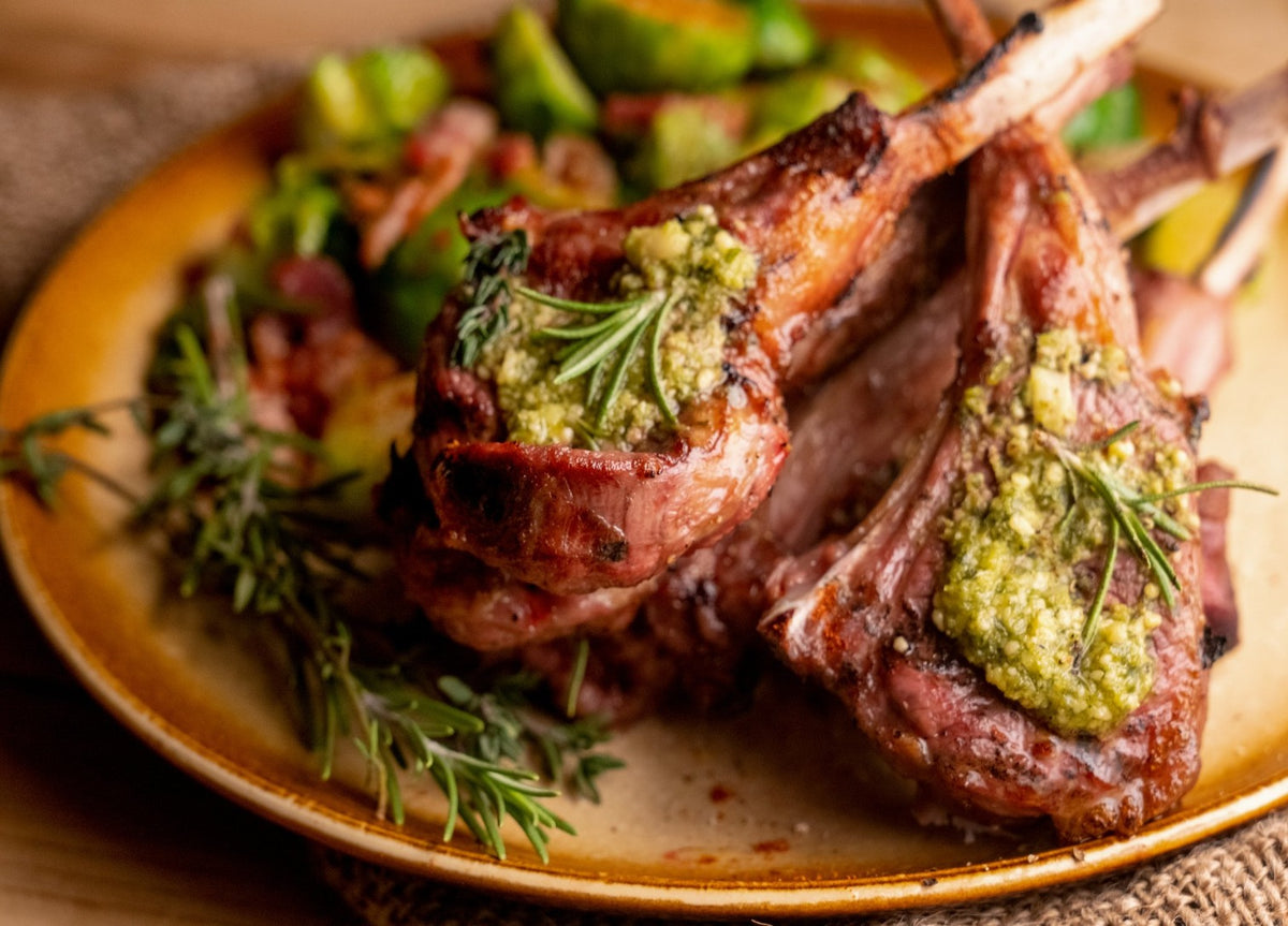 Lamb Rib Chops, Frenched – GOURMET RANCH